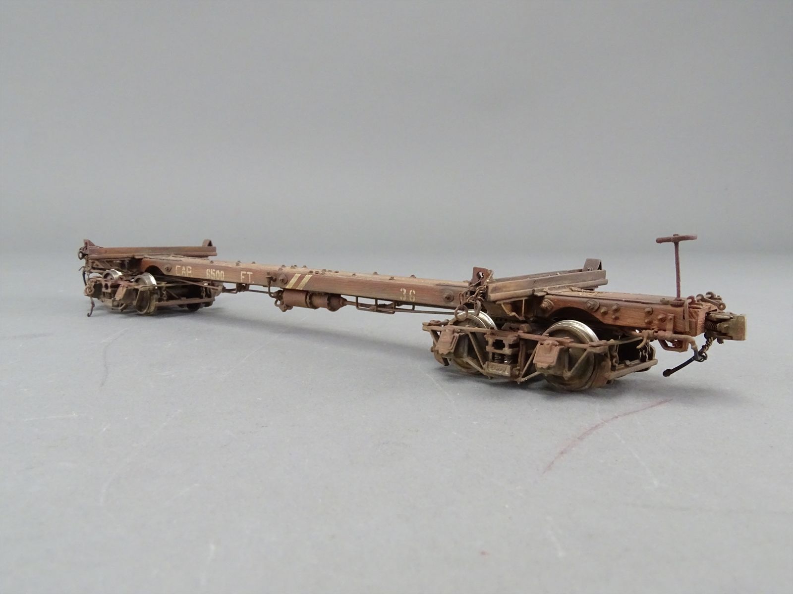 On3 Brass Model - Beaver Creek WSLC West Side Lumber Co. 38' Skeleton ...