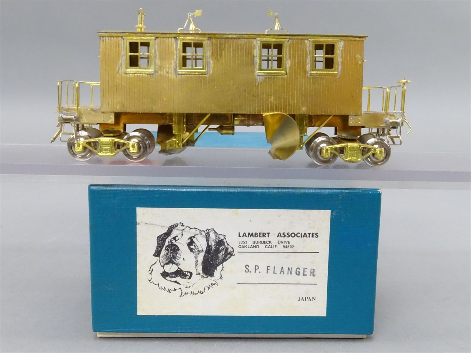 HO Brass Model - Lambert SP Southern Pacific Flanger - Unpainted - 1971 ...