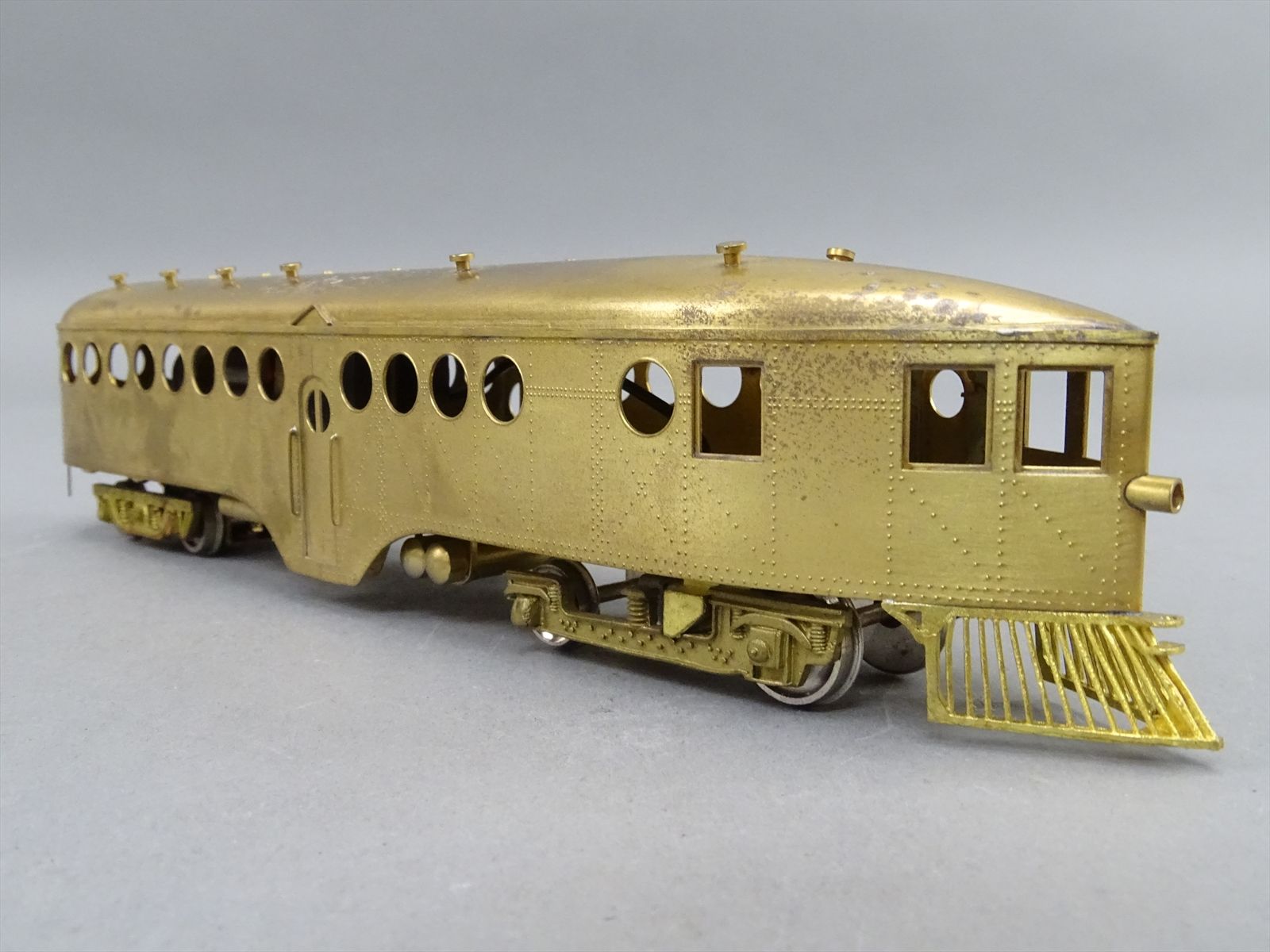 HO Brass Model - KK Ken Kidder 3540 55' McKeen Motor Car - Unpainted ...