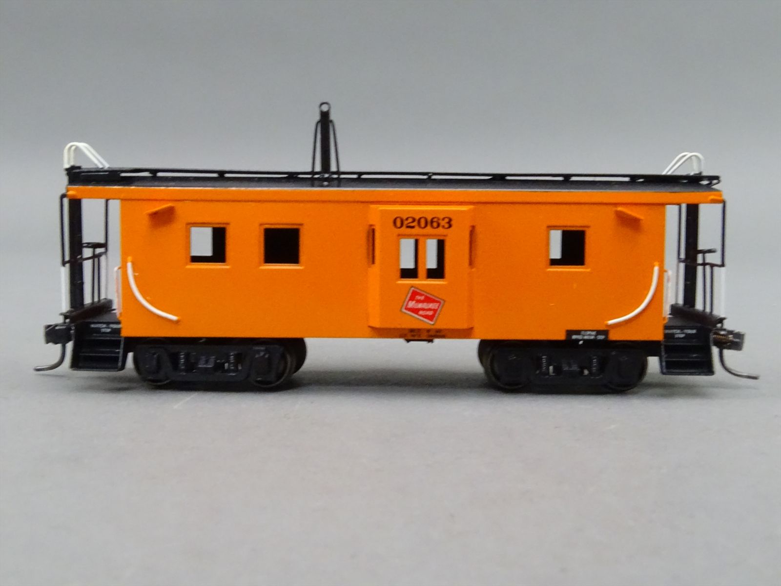 HO Brass Model - NPP CM&STP Milwaukee Bay Window Caboose #02063 - Custom - Kumata