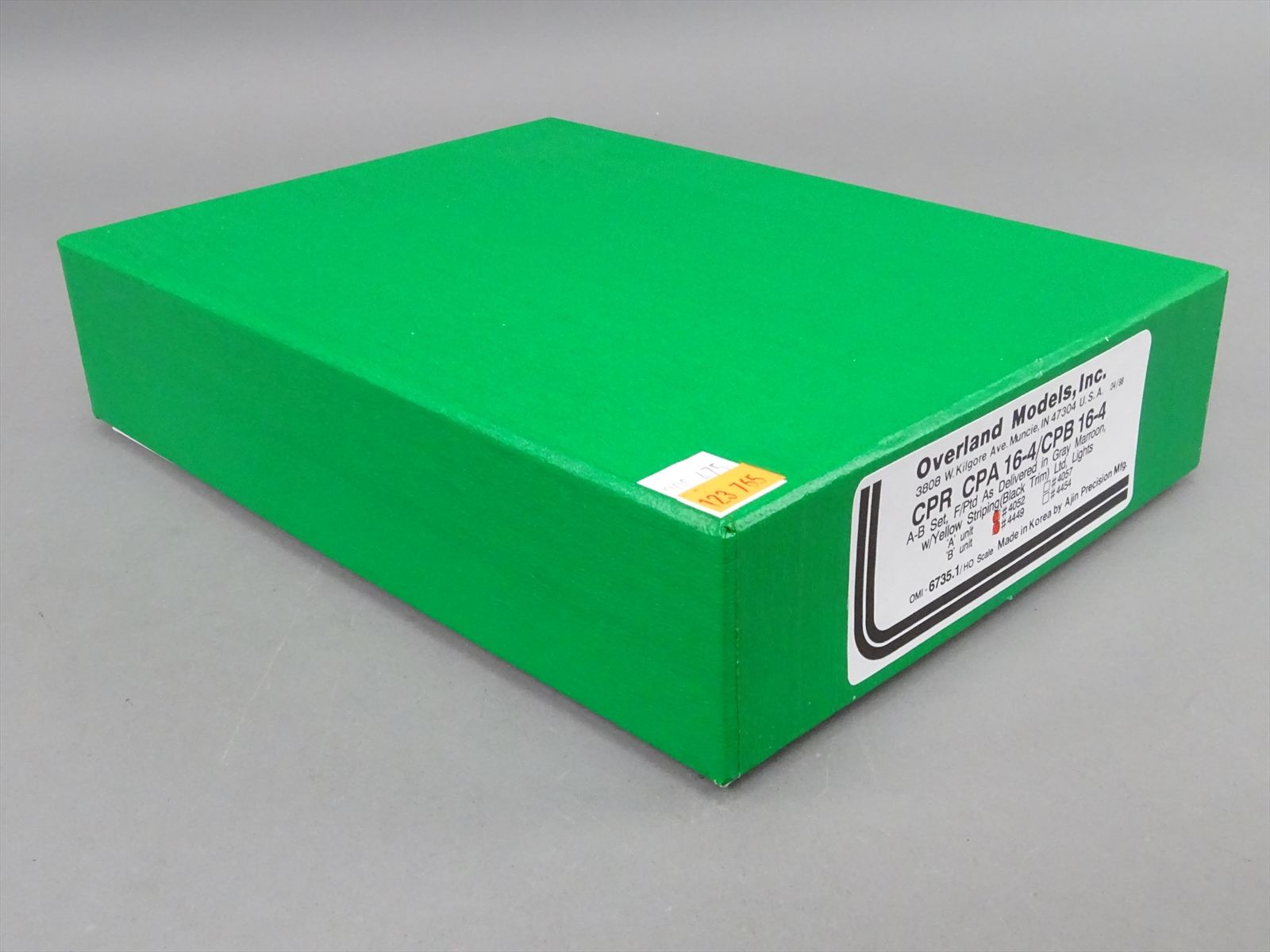 HO Brass Model - OMI 6735.1 CP CPR Canadian Pacific CPA16-4 + CPB16-4 CPA CPB 16-4 A-B Set #4052 ...