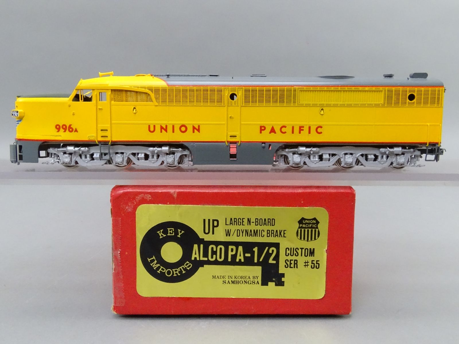 HO Brass Model - Key CS#55 UP Union Pacific PA-1/2 Large Number Boards ...