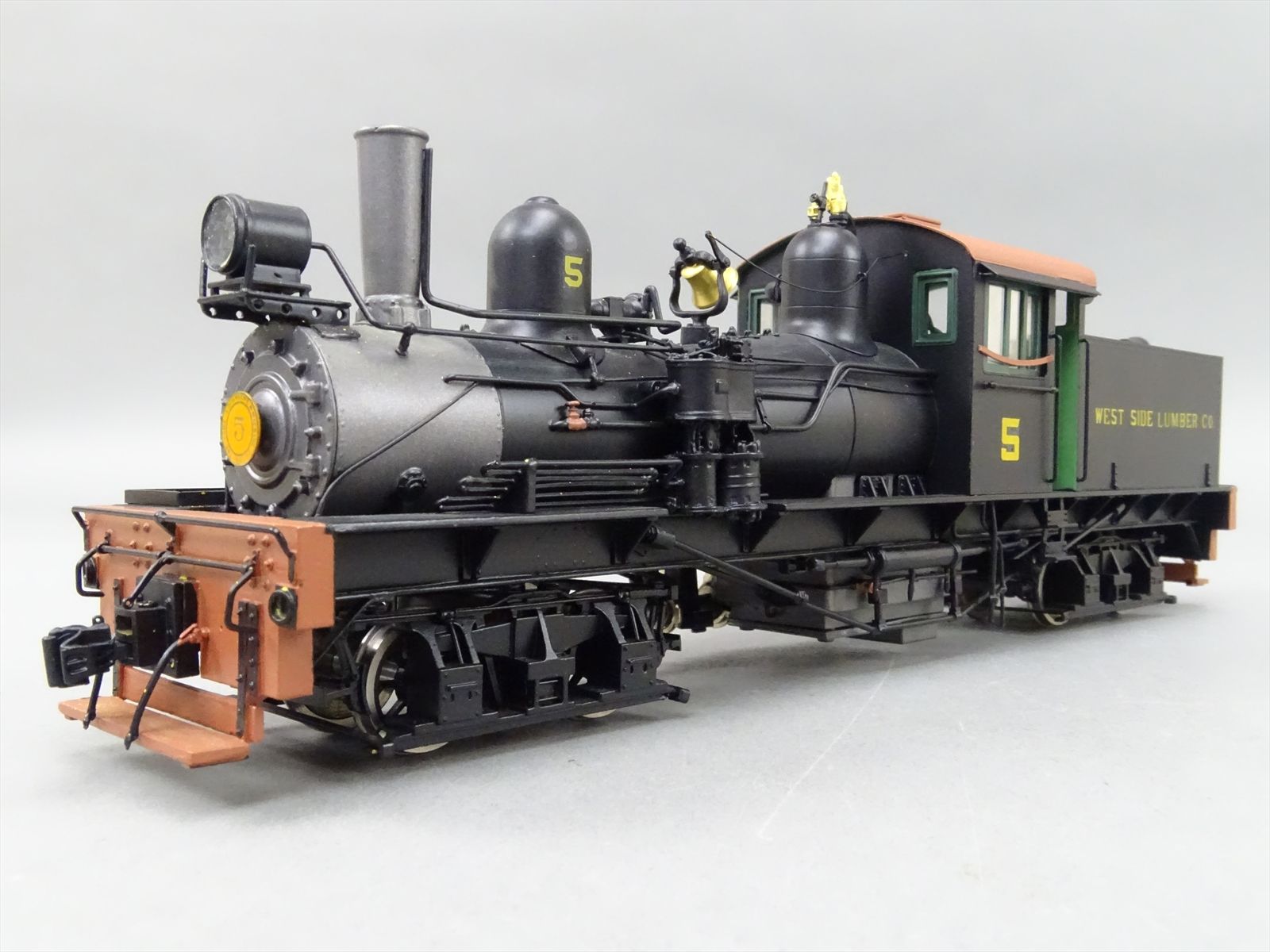 On3 Brass Model - BCM 4003 WSLC Westside Lumber Co. 2-Truck Shay #5 - F ...