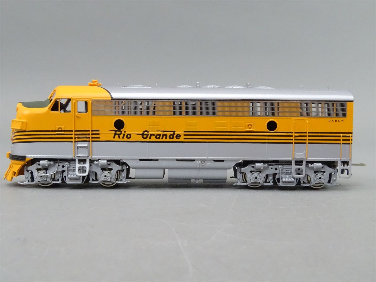 HO Brass Model - Oriental D&RGW Rio Grande F7 F7A 1500HP Phase I 5 Stripe - F/P - 1987 Run ...