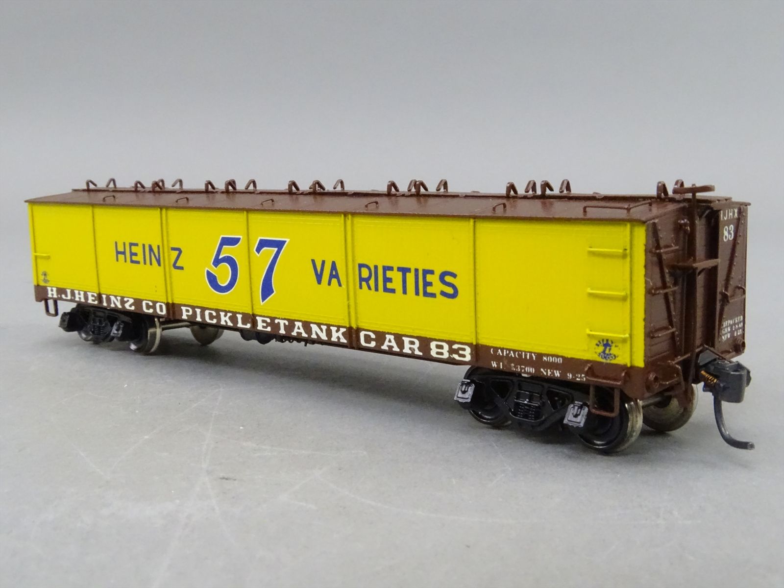 HO Brass Model - OMI 3156 H.J. Heinz 57 Pickle Car HJHE #83 - Pro Paint ...