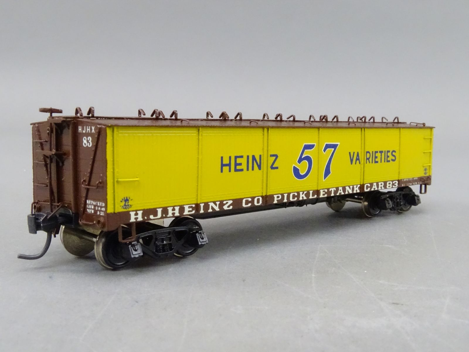 HO Brass Model - OMI 3156 H.J. Heinz 57 Pickle Car HJHE #83 - Pro Paint ...