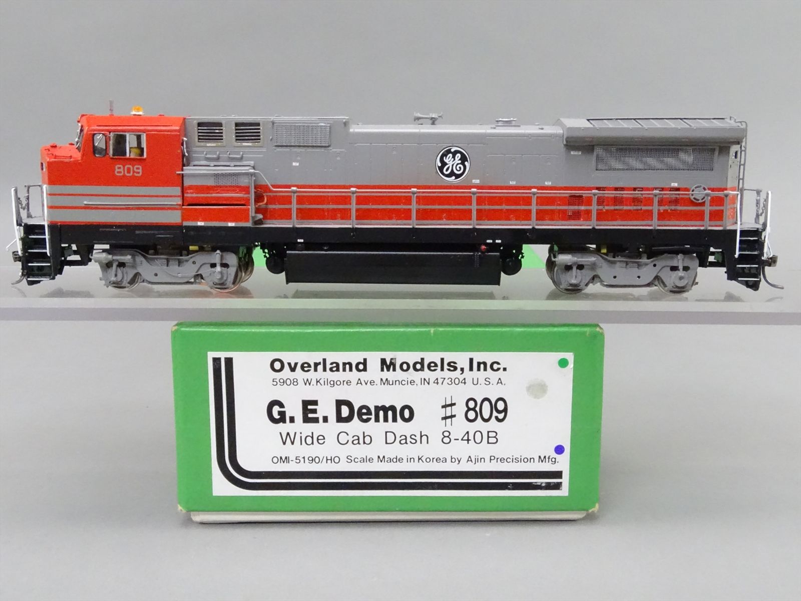 HO Brass Model - OMI 5190 GE General Electric Demo Demonstrator Wide ...