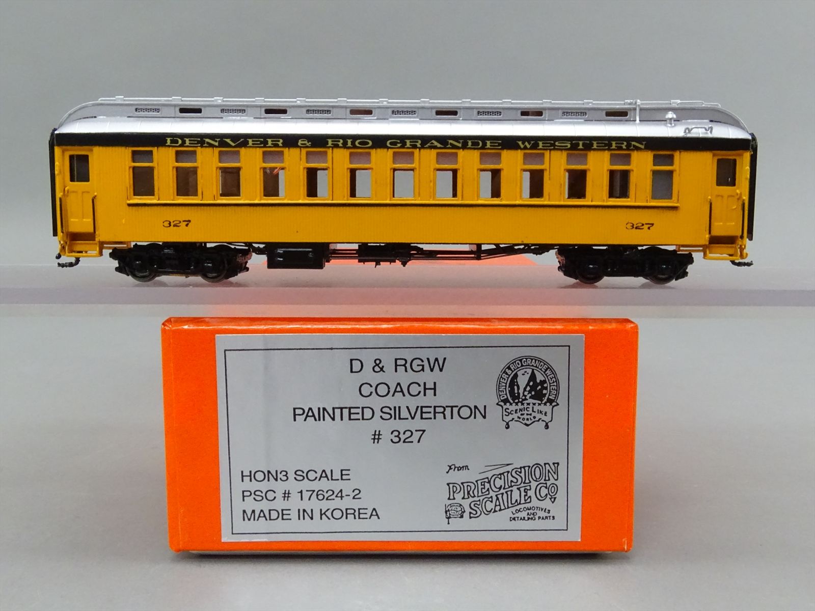 HOn3 Brass Model - PSC 17624-2 PSC Precision Scale D&RGW Rio Grande ...