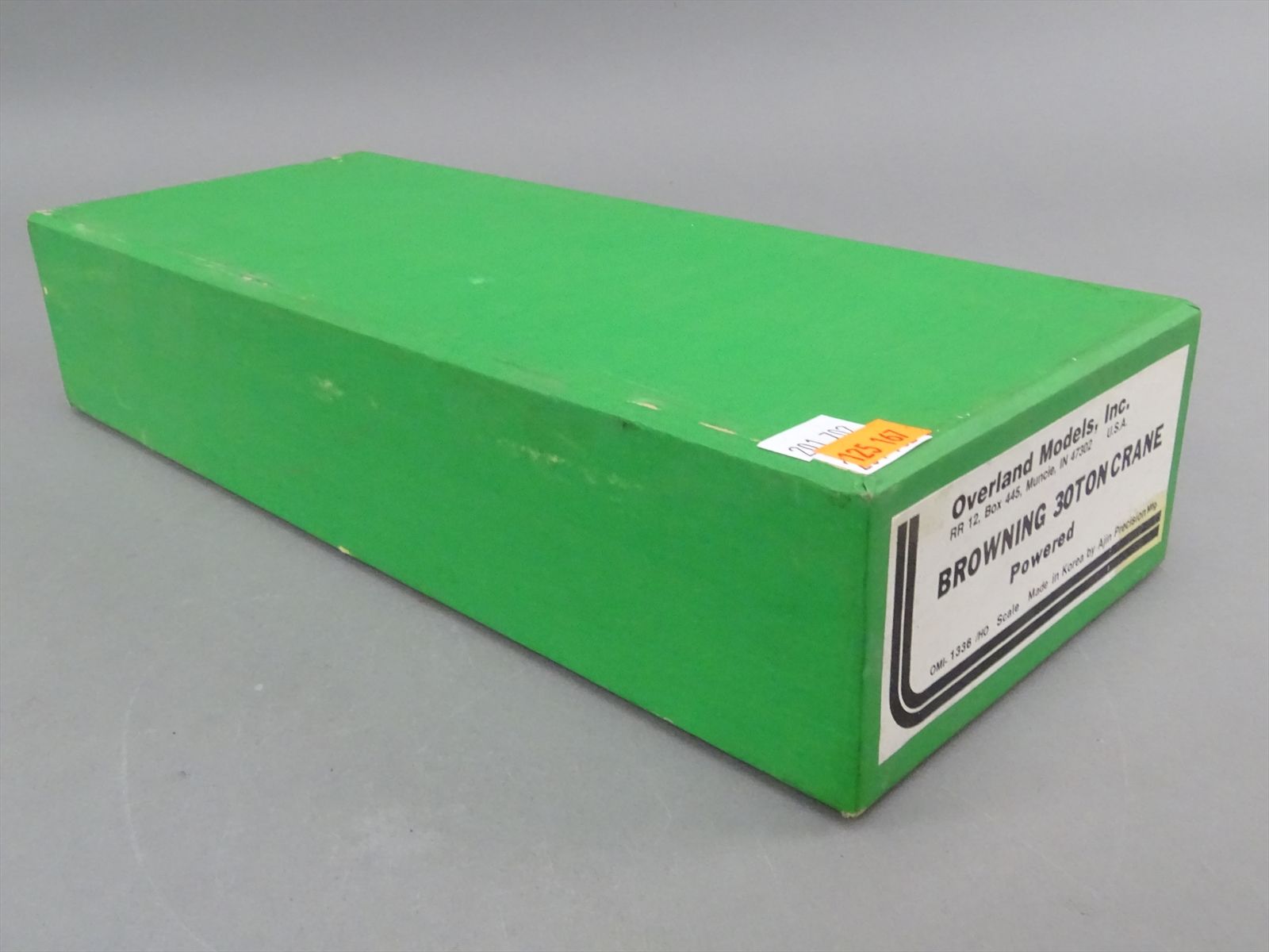 HO Brass Model - OMI 1336 UP Union Pacific Browning 30 Ton Crane ...