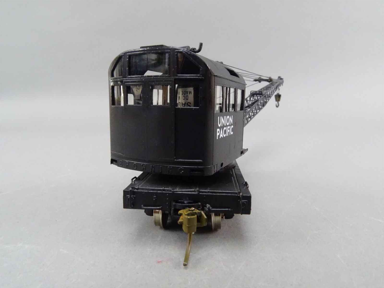 HO Brass Model - OMI 1336 UP Union Pacific Browning 30 Ton Crane ...