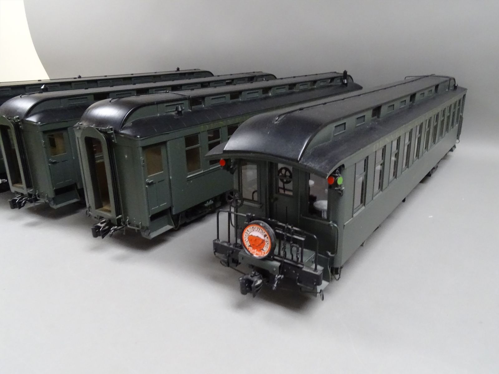 Fn3 Brass Model - Accucraft D&RGW 5 Car Passenger Set San Juan AL84 ...