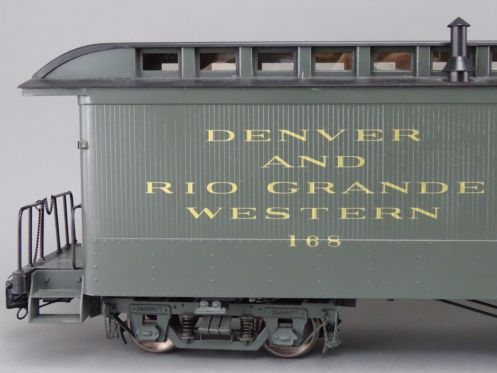 Fn3 Brass Model - Accucraft D&RGW 5 Car Passenger Set San Juan AL84 ...