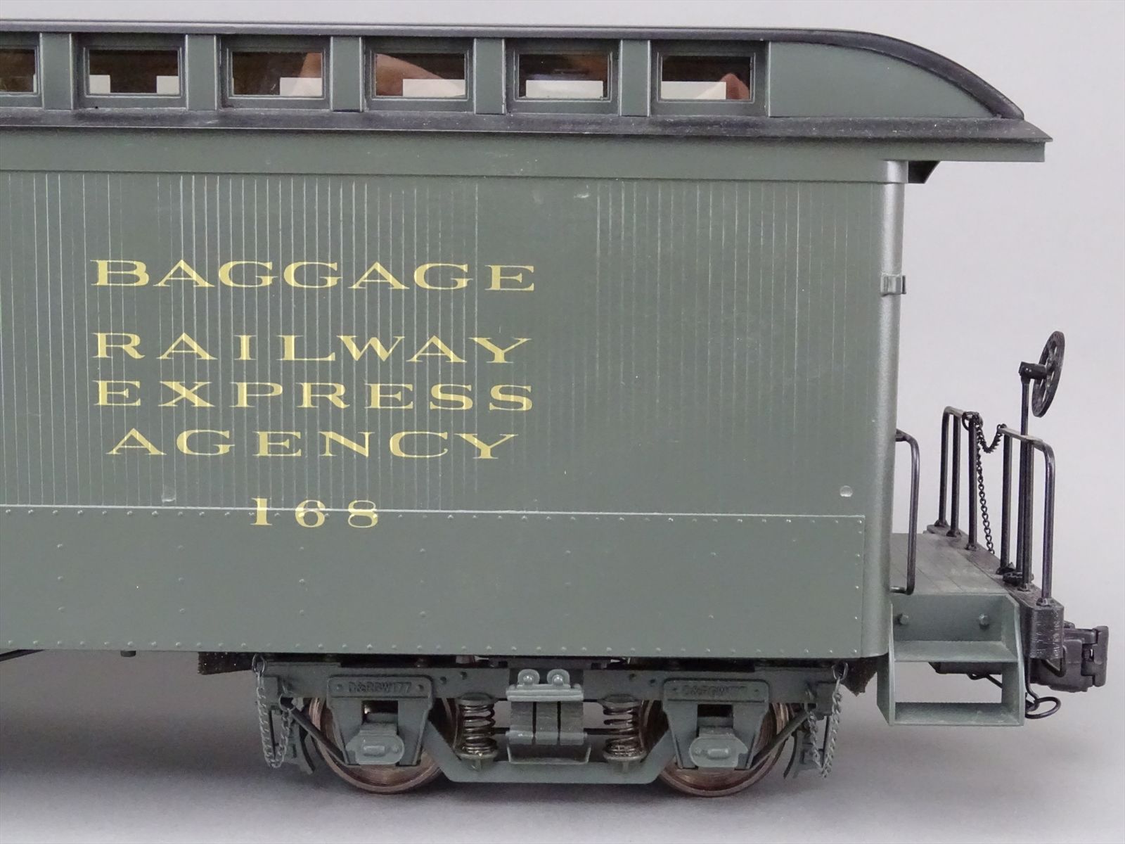 Fn3 Brass Model - Accucraft D&RGW 5 Car Passenger Set San Juan AL84 ...