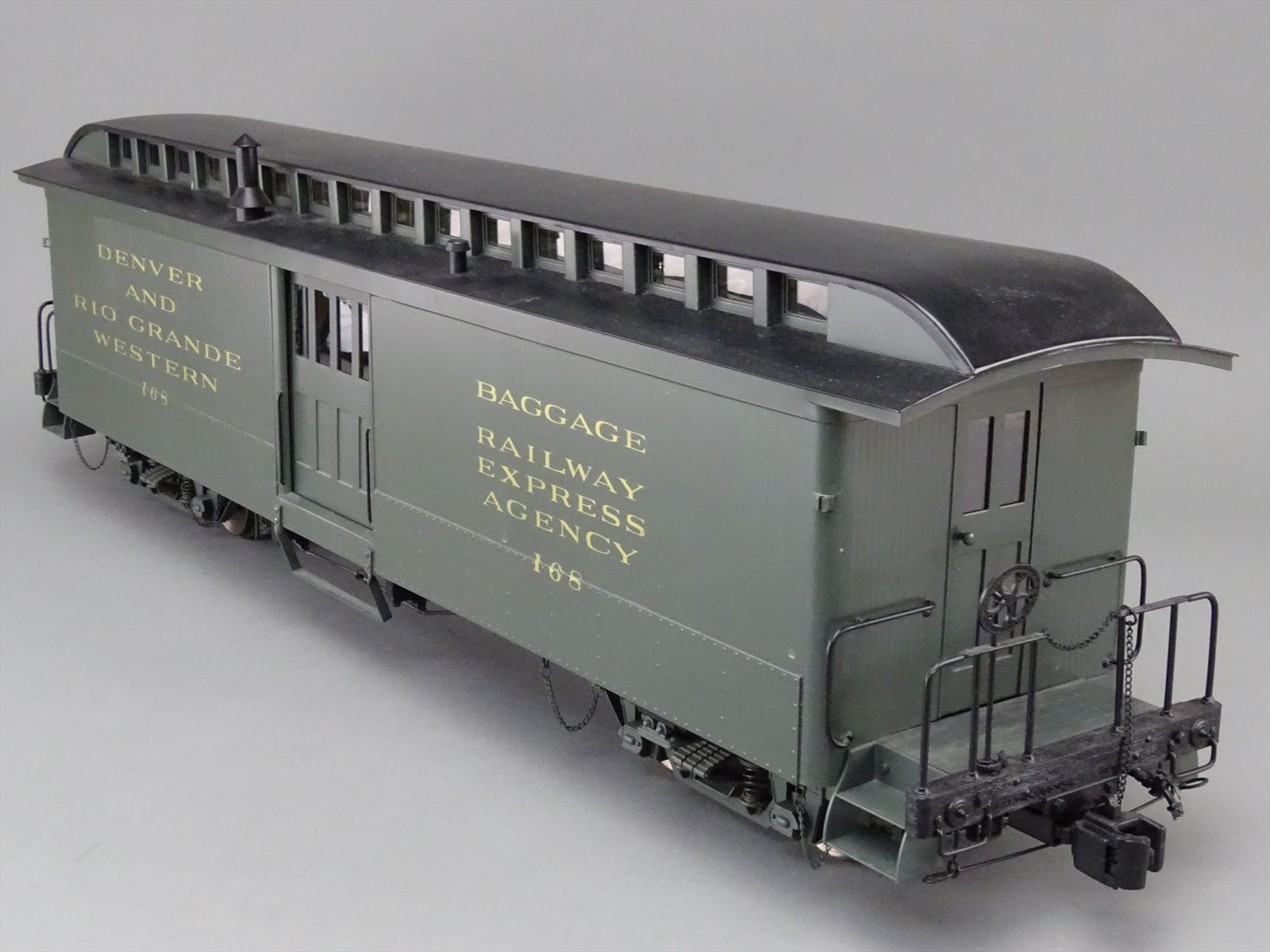 Fn3 Brass Model - Accucraft D&RGW 5 Car Passenger Set San Juan AL84 ...