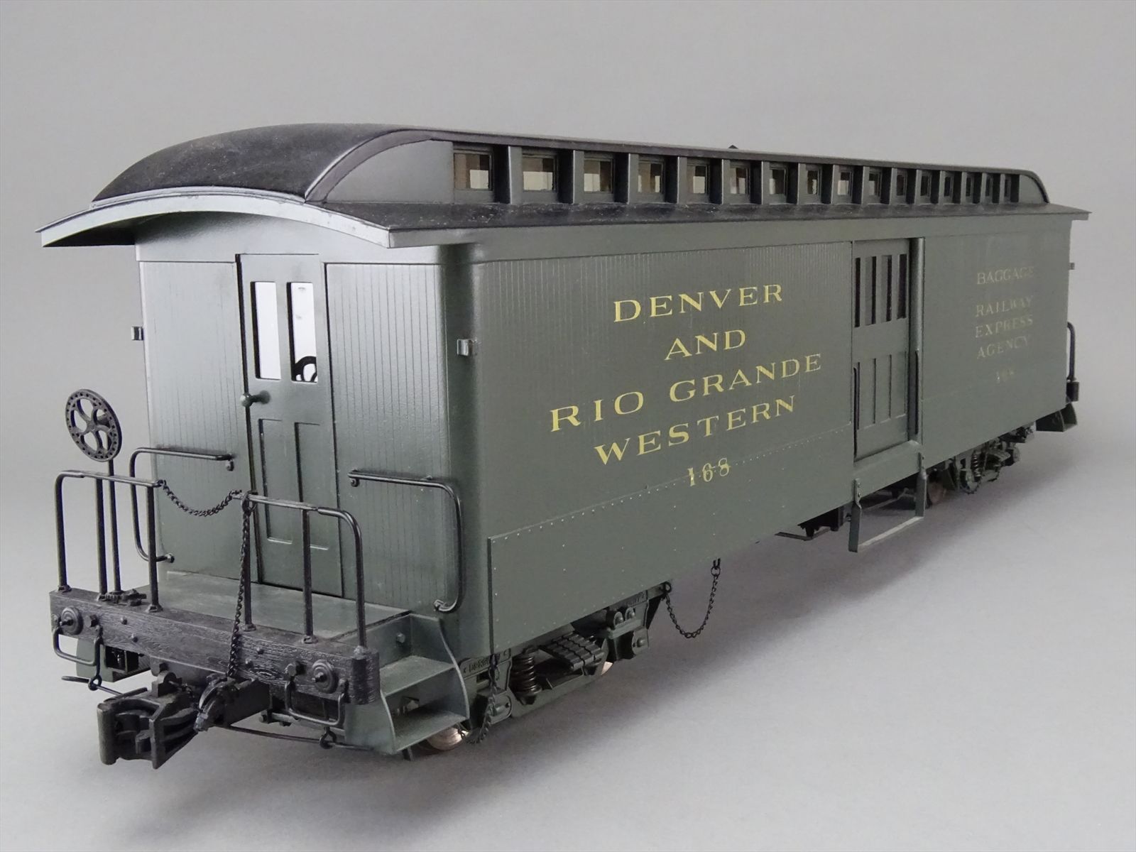 Fn3 Brass Model - Accucraft D&RGW 5 Car Passenger Set San Juan AL84 ...