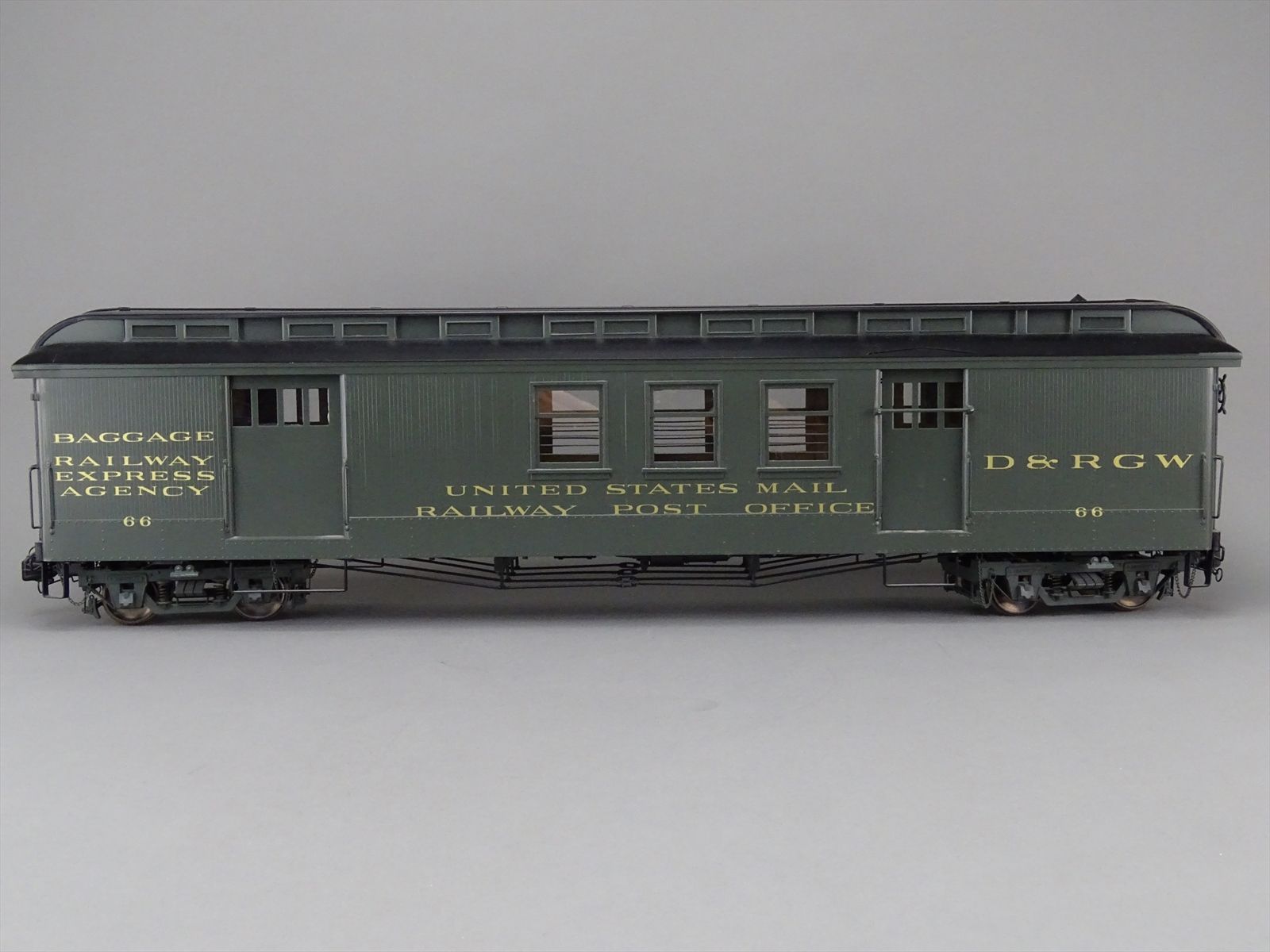 Fn3 Brass Model - Accucraft D&RGW 5 Car Passenger Set San Juan AL84 ...