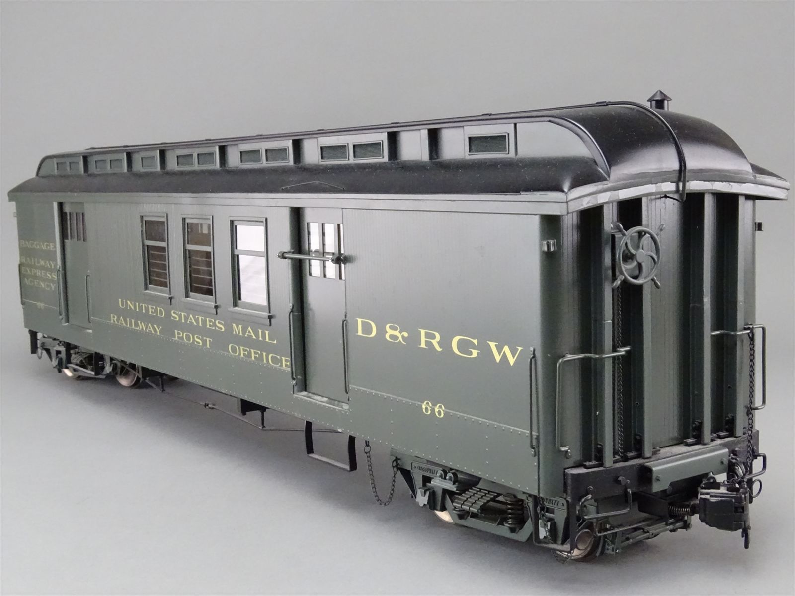 Fn3 Brass Model - Accucraft D&RGW 5 Car Passenger Set San Juan AL84 ...