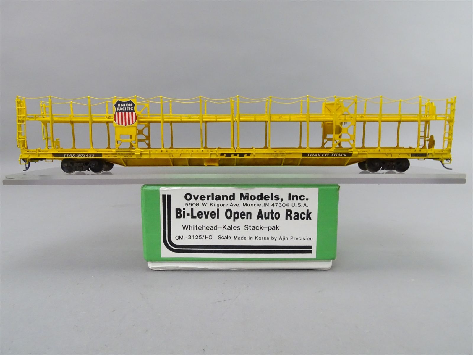 HO Brass Model - OMI 3125 UP TTAX Union Pacific Trailer Train Bi-Level ...