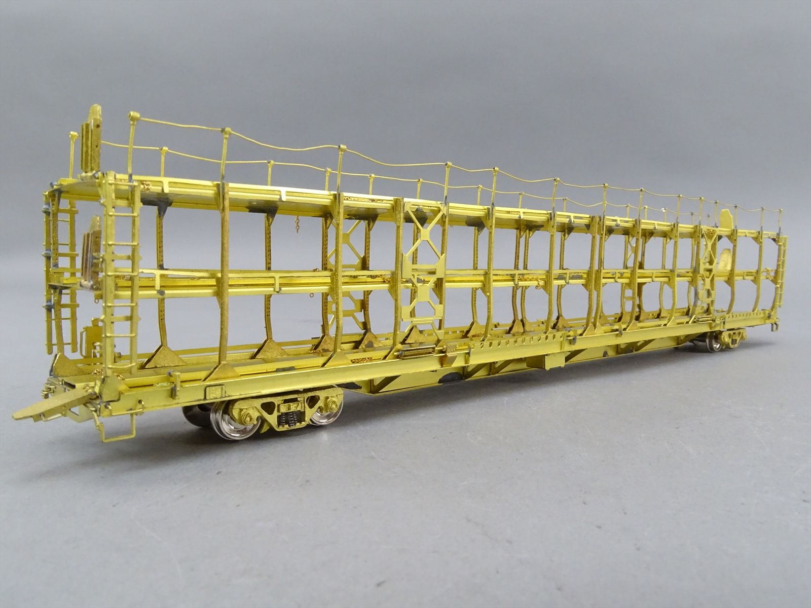 HO Brass Model - OMI 1326 Tri-Level Open Auto Rack Whitehead - Kales ...