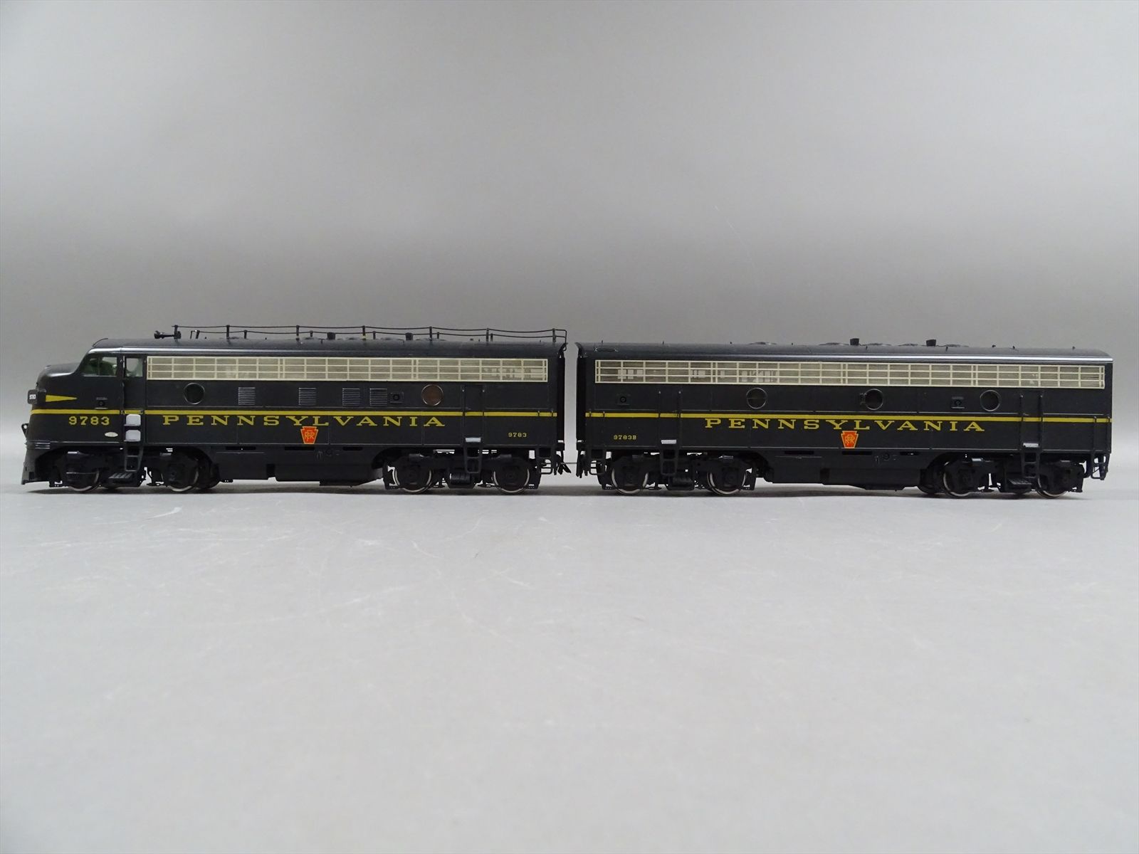 O Brass Model - Key CS#78 PRR Pennsylvania EMD F7 F7A F7B A-B Set - F/P ...