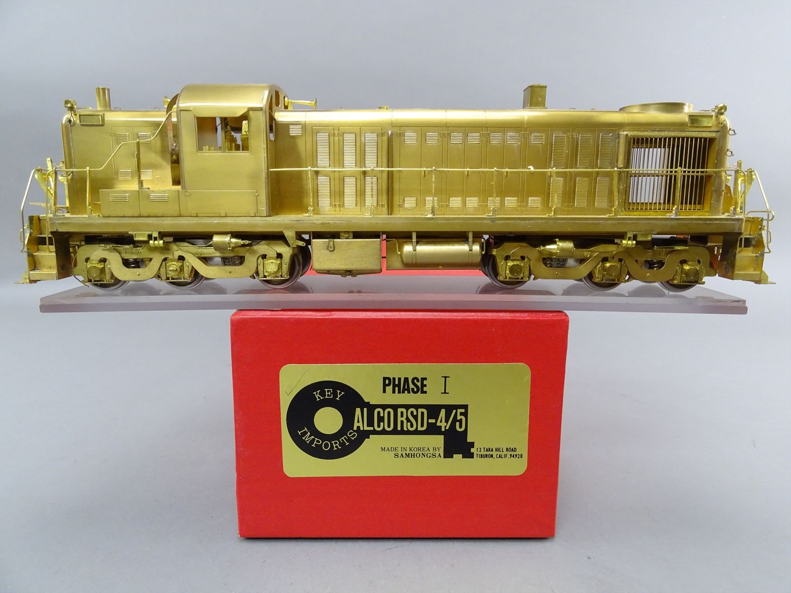 O Brass Model - Key ALCO RSD-4/5 Phase I - Unpainted - Samhongsa - HARD ...
