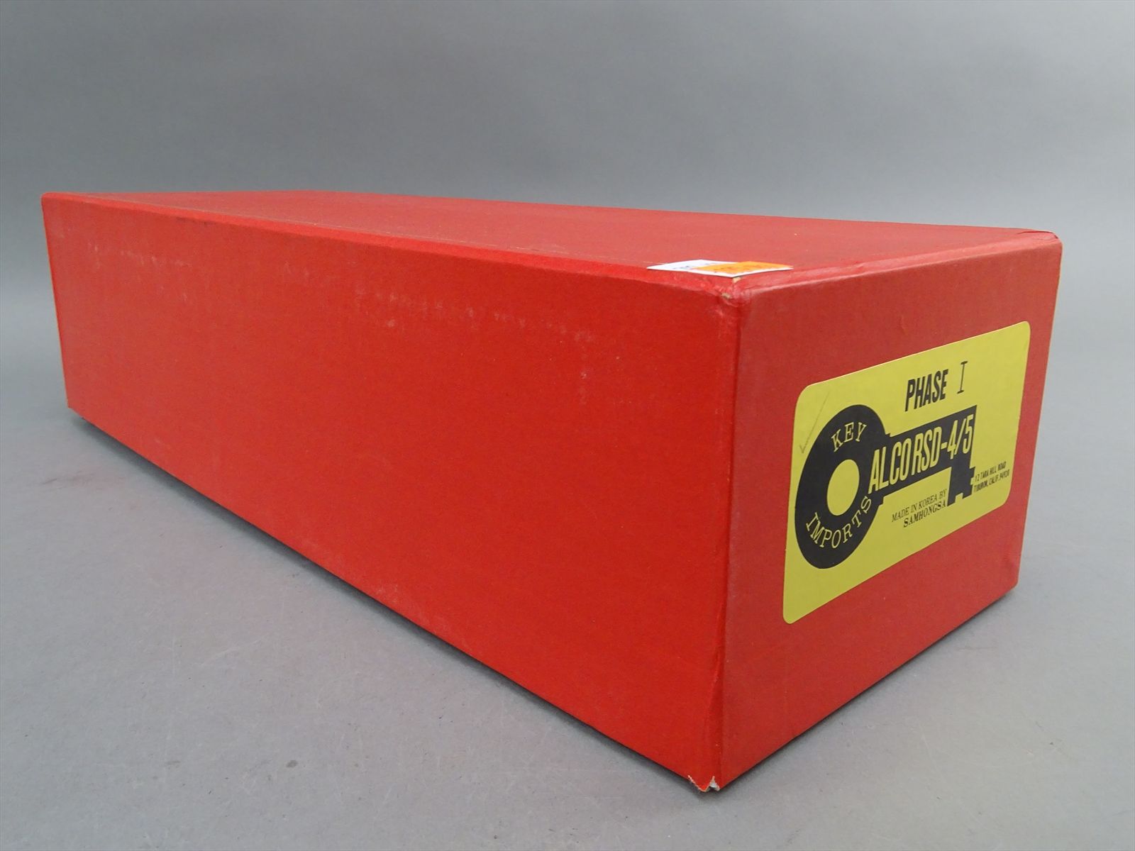 O Brass Model - Key ALCO RSD-4/5 Phase I - Unpainted - Samhongsa - HARD ...