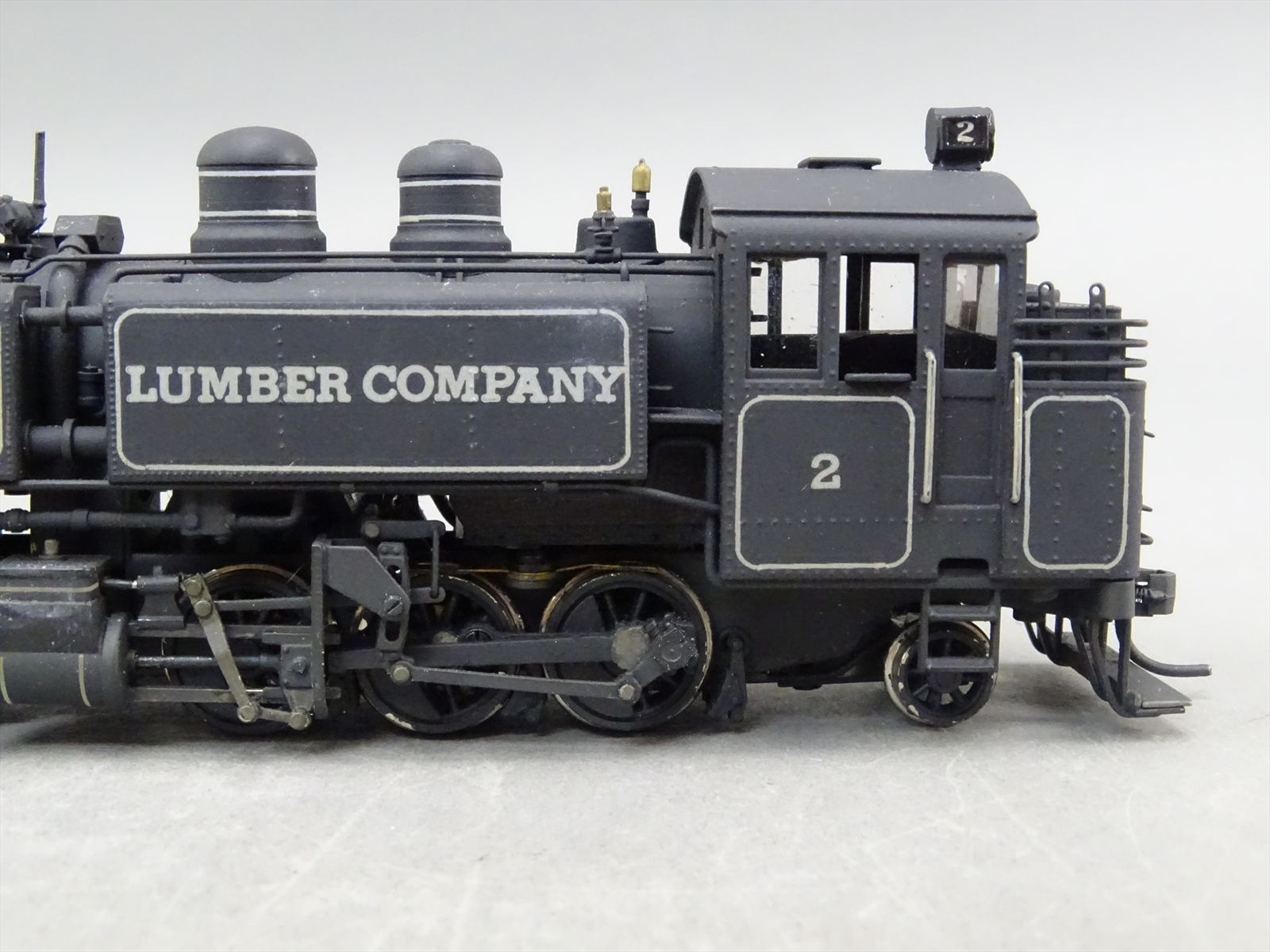 HO Brass Model - NWSL Booth Kelly 2-6-6-2T First Tank Logging Mallet #2 ...