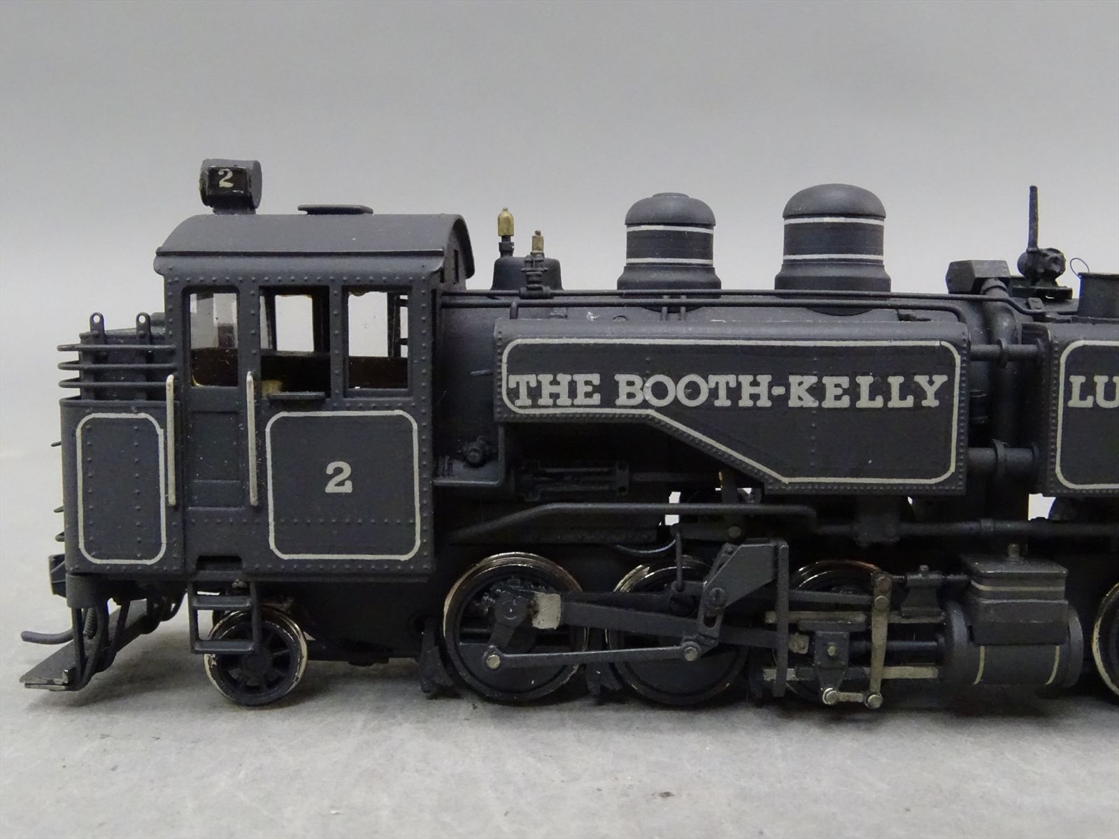 HO Brass Model - NWSL Booth Kelly 2-6-6-2T First Tank Logging Mallet #2 ...