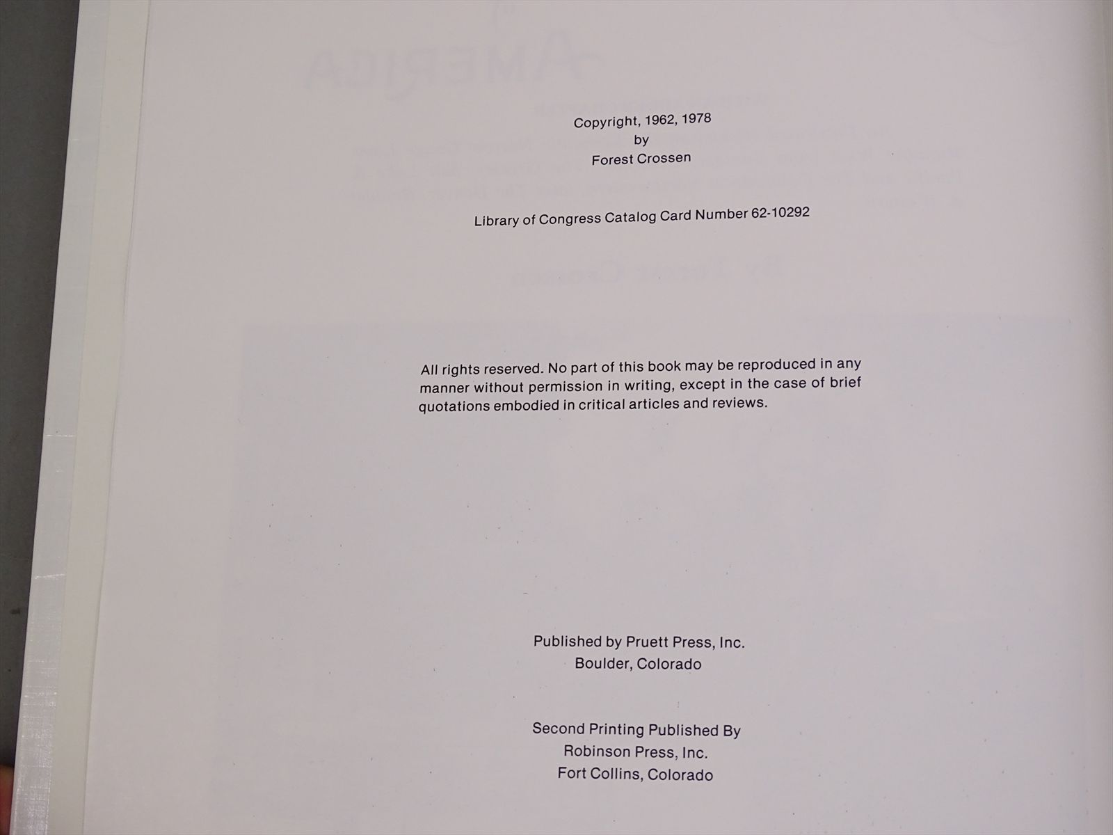 Railroad Book - The Switzerland Trail of America - Forest Crossen ...