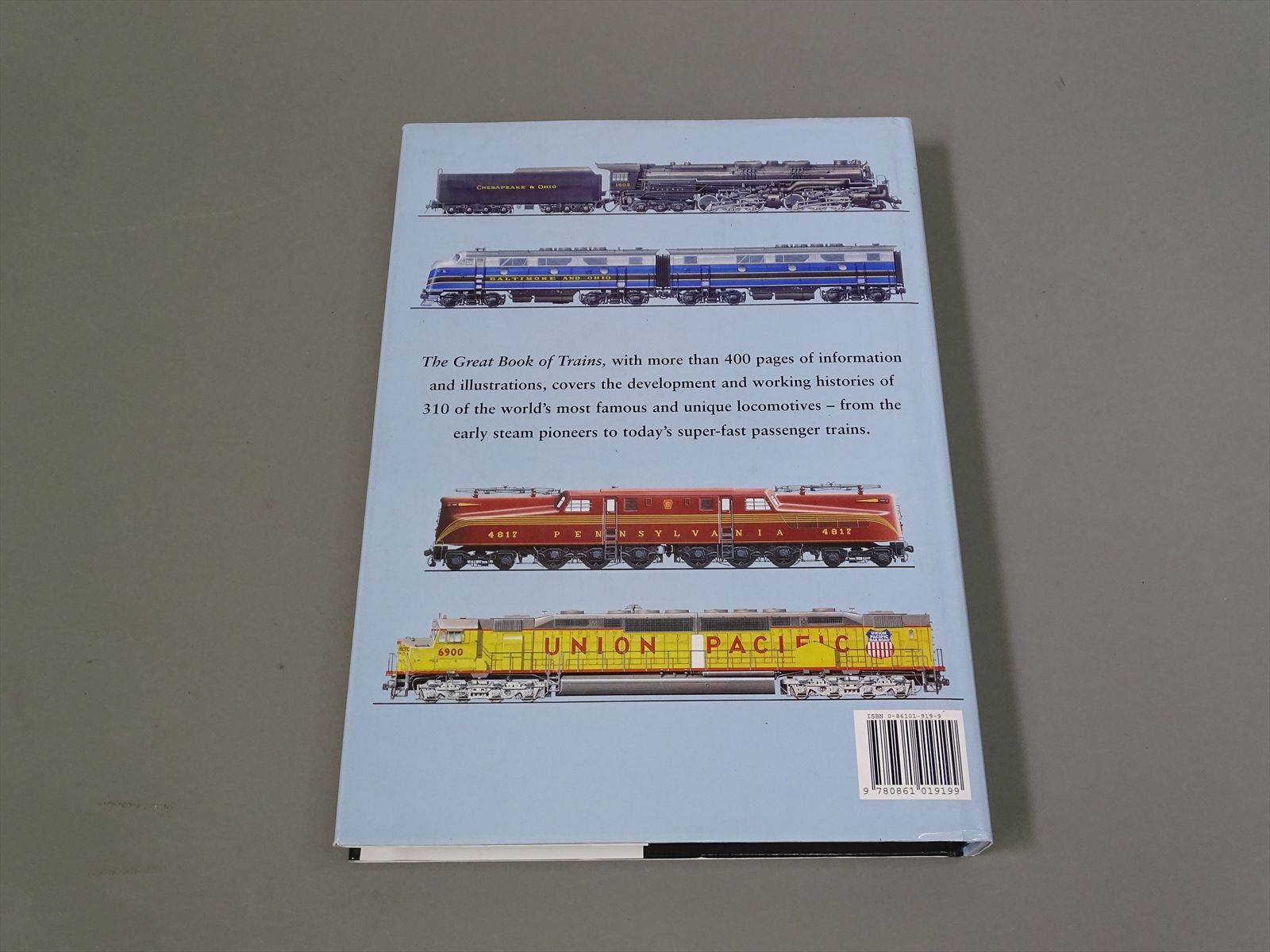 Railroad Book - The Great Book Of Trains - Brian Hollingsworth & Arthur ...