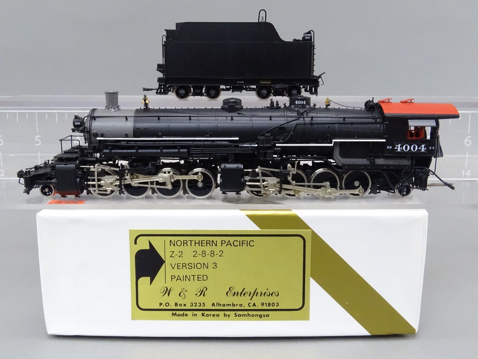HO Brass Model - W&R 10th Anniversary NP Northern Pacific Z-2 2-8-8-2 ...