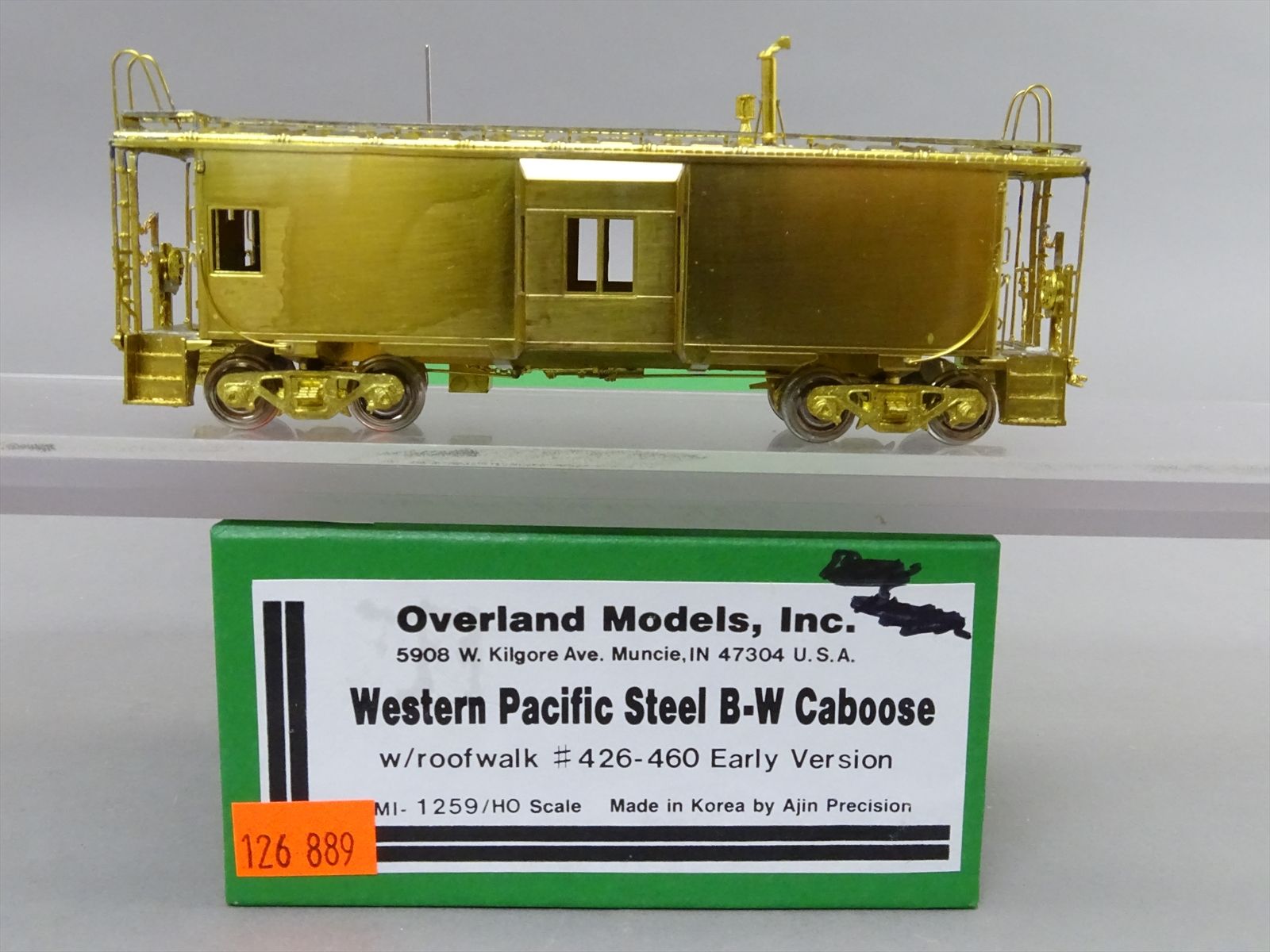 HO Brass Model - OMI 1259 Overland Models WP Western Pacific B-W ...
