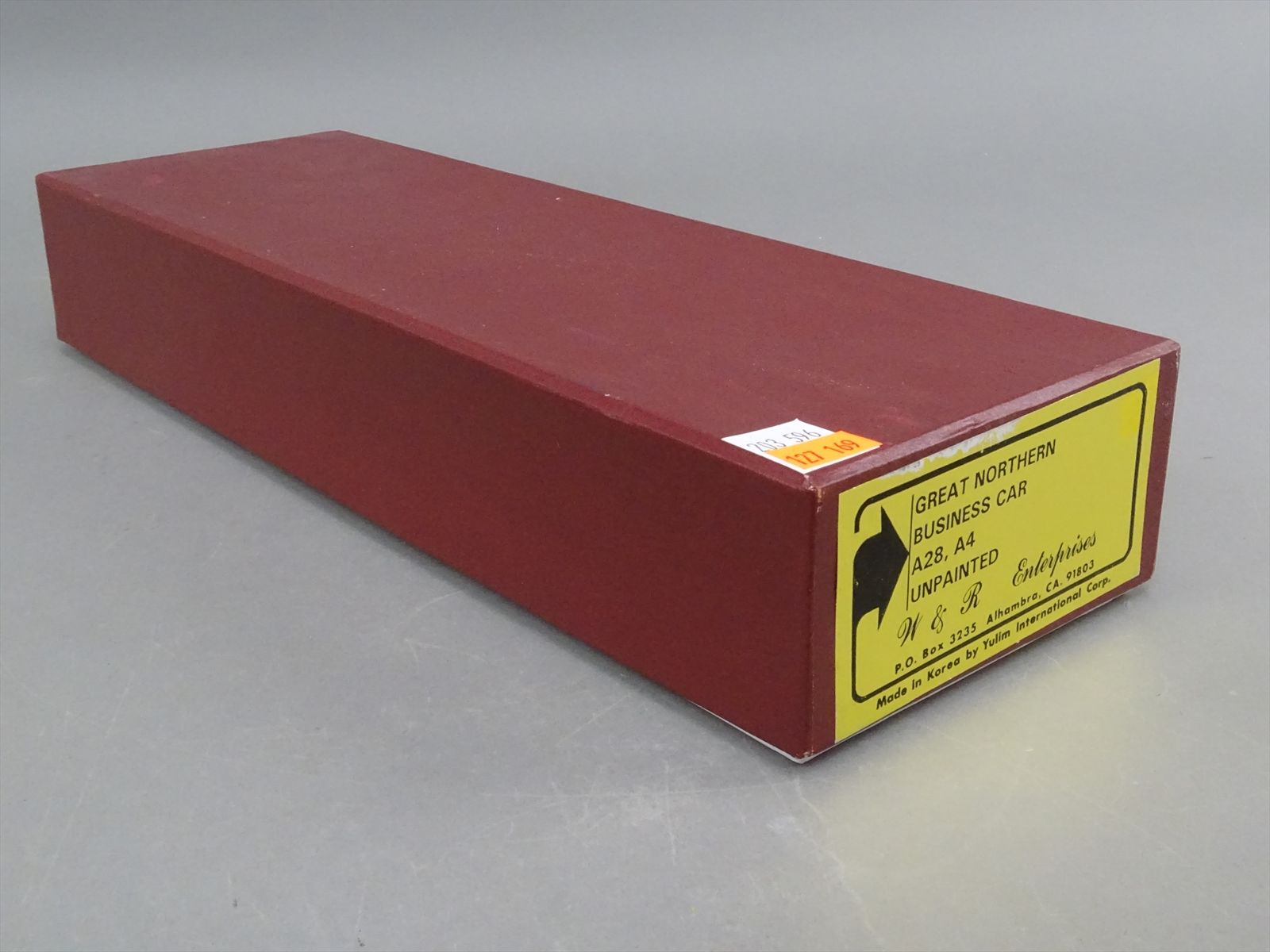 HO Brass Model - W&R GN Great Northern Business Car A28 - Custom - Yulim