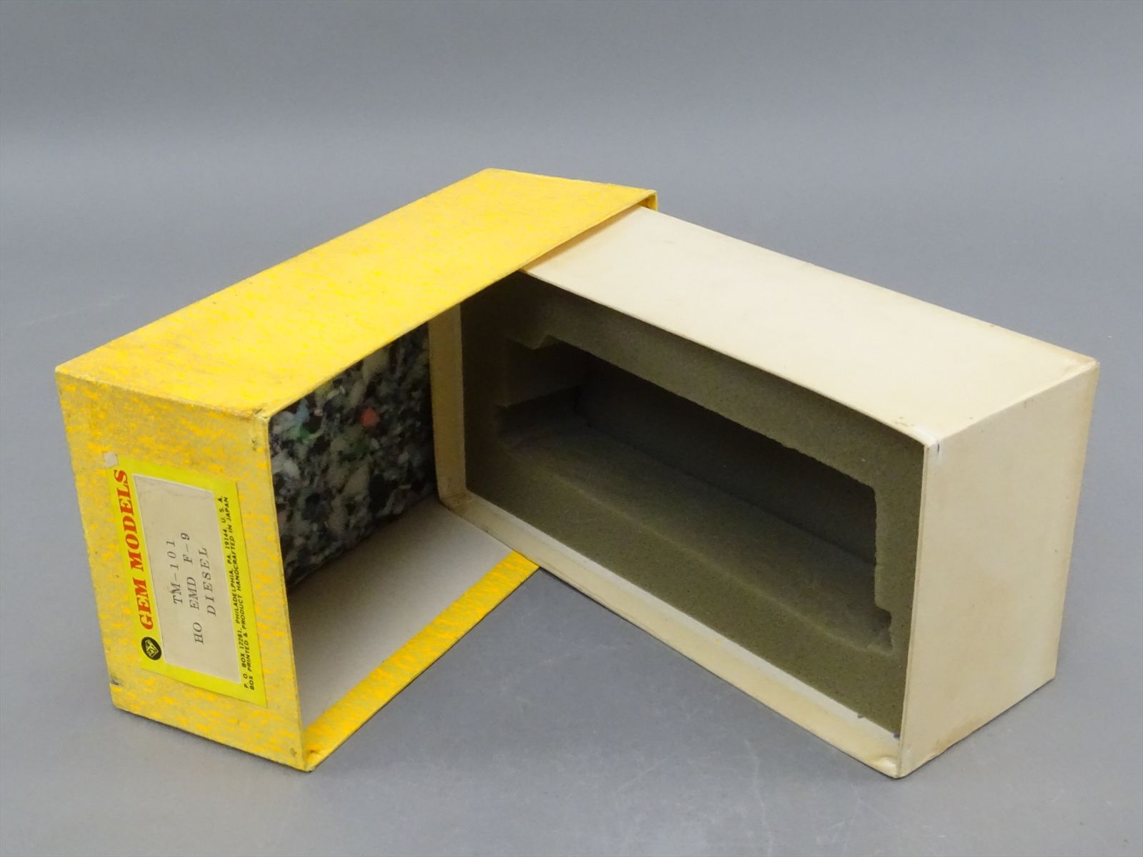 HO Brass Model - Gem TM-101 EMD F-9 -Unpainted - 1971 Run - Tokaido