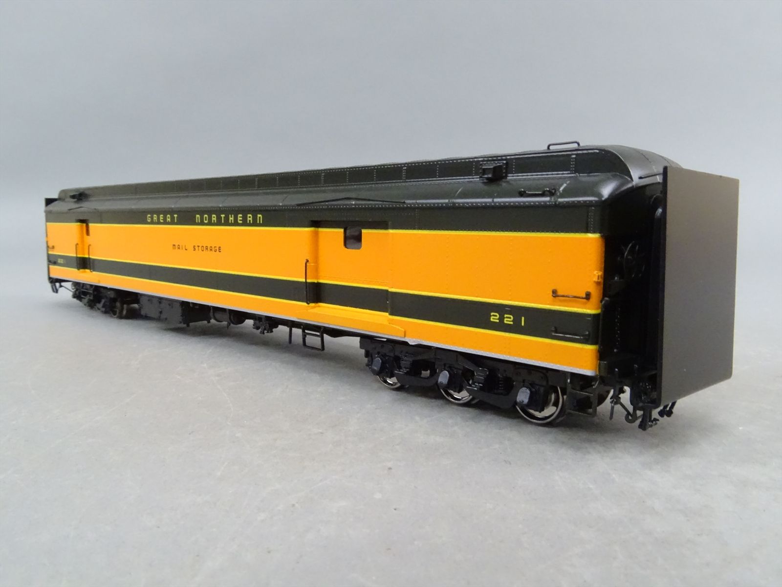 HO Brass Model - CIL 2392.1 GN Great Northern Heavyweight Mail Storage ...