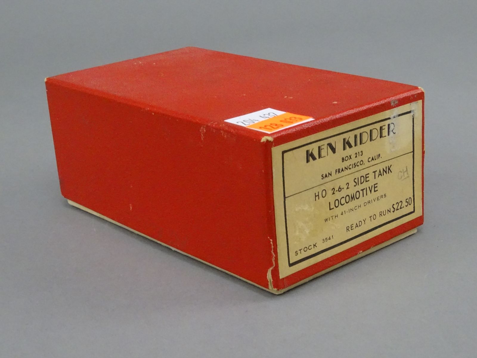 HO Brass Model - Ken Kidder 2-6-2 Side Tank Locomotive - Unpainted ...