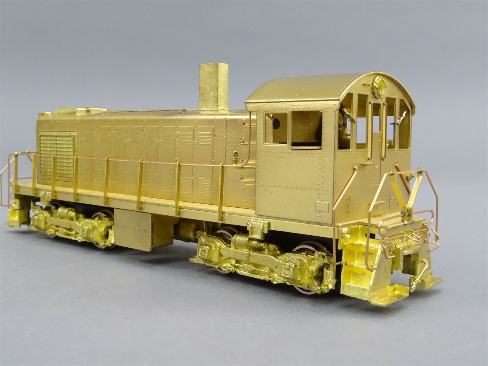 HO Brass Model - Key AT&SF Santa Fe ALCO S-2 - Unpainted - 1984 Run ...
