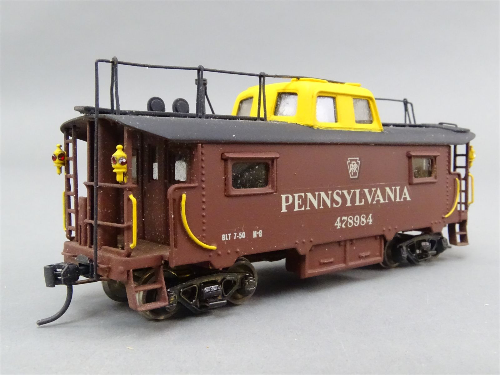 HO Brass Model - Gem FC-101 PRR Pennsylvania N8 Caboose #478984 - Fair ...
