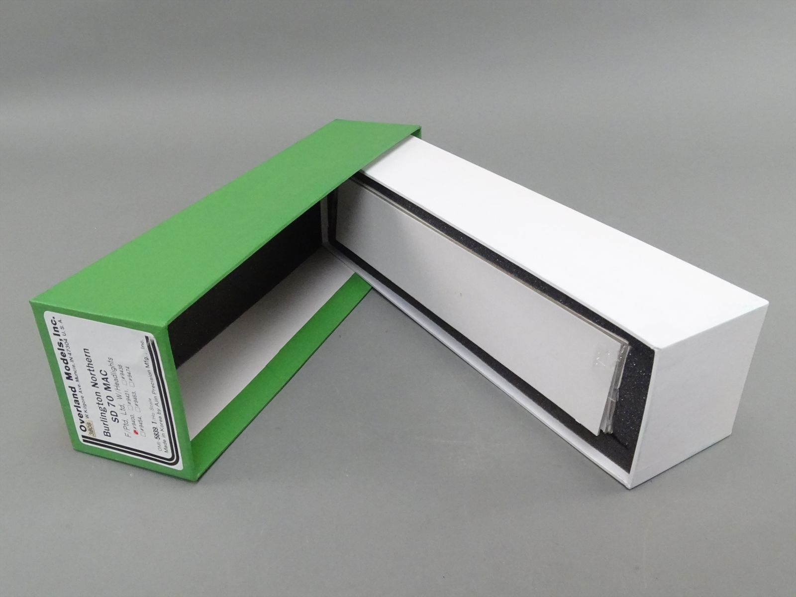 HO Brass Model - OMI 5839.1 BN Burlington Northern SD70MAC #9400 - F/P ...