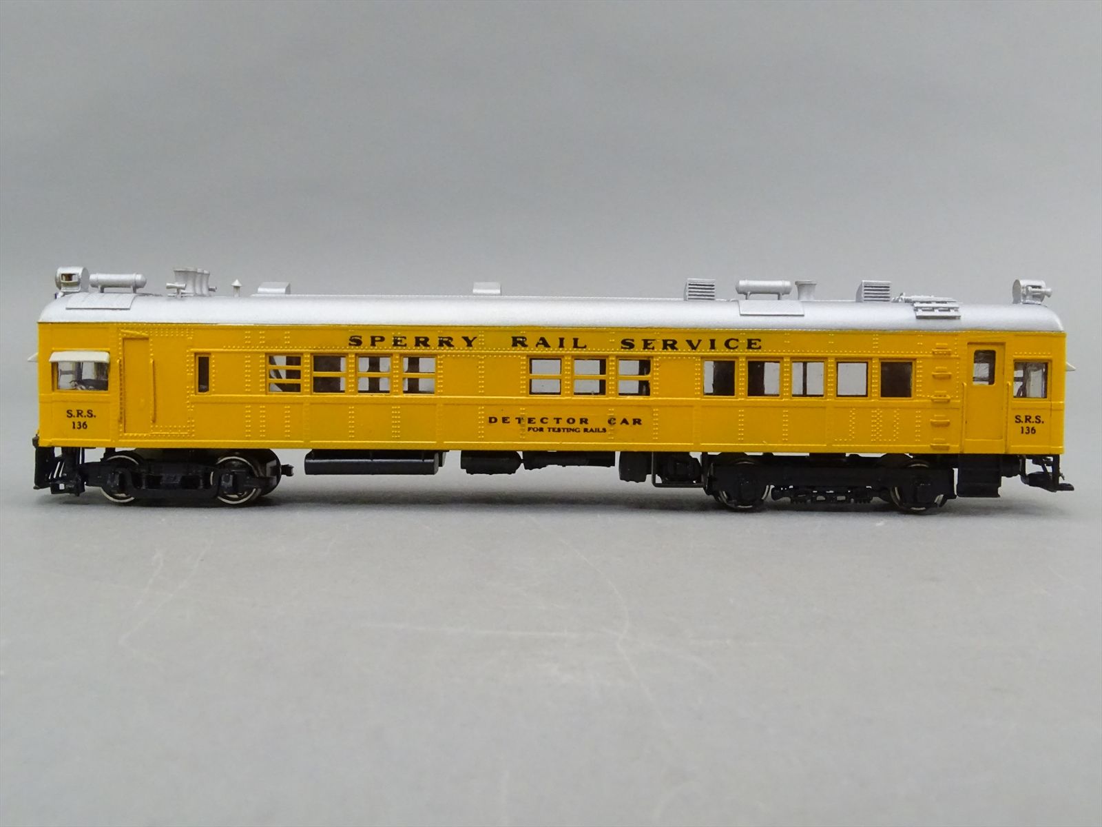 HO Brass Model - Hallmark SRS Sperry Rail Detector Car #136 - F/P ...