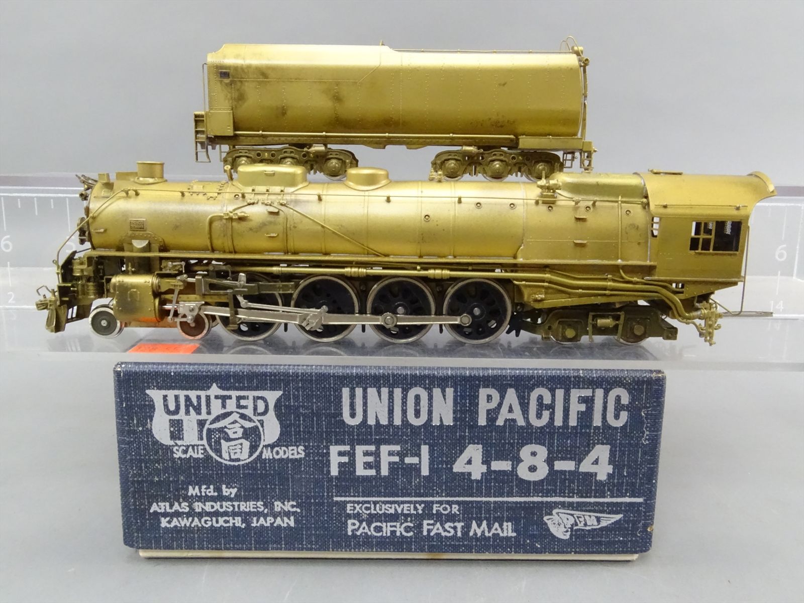 HO Brass Model - PFM UP Union Pacific FEF-1 4-8-4 - Unpainted - 1976 ...