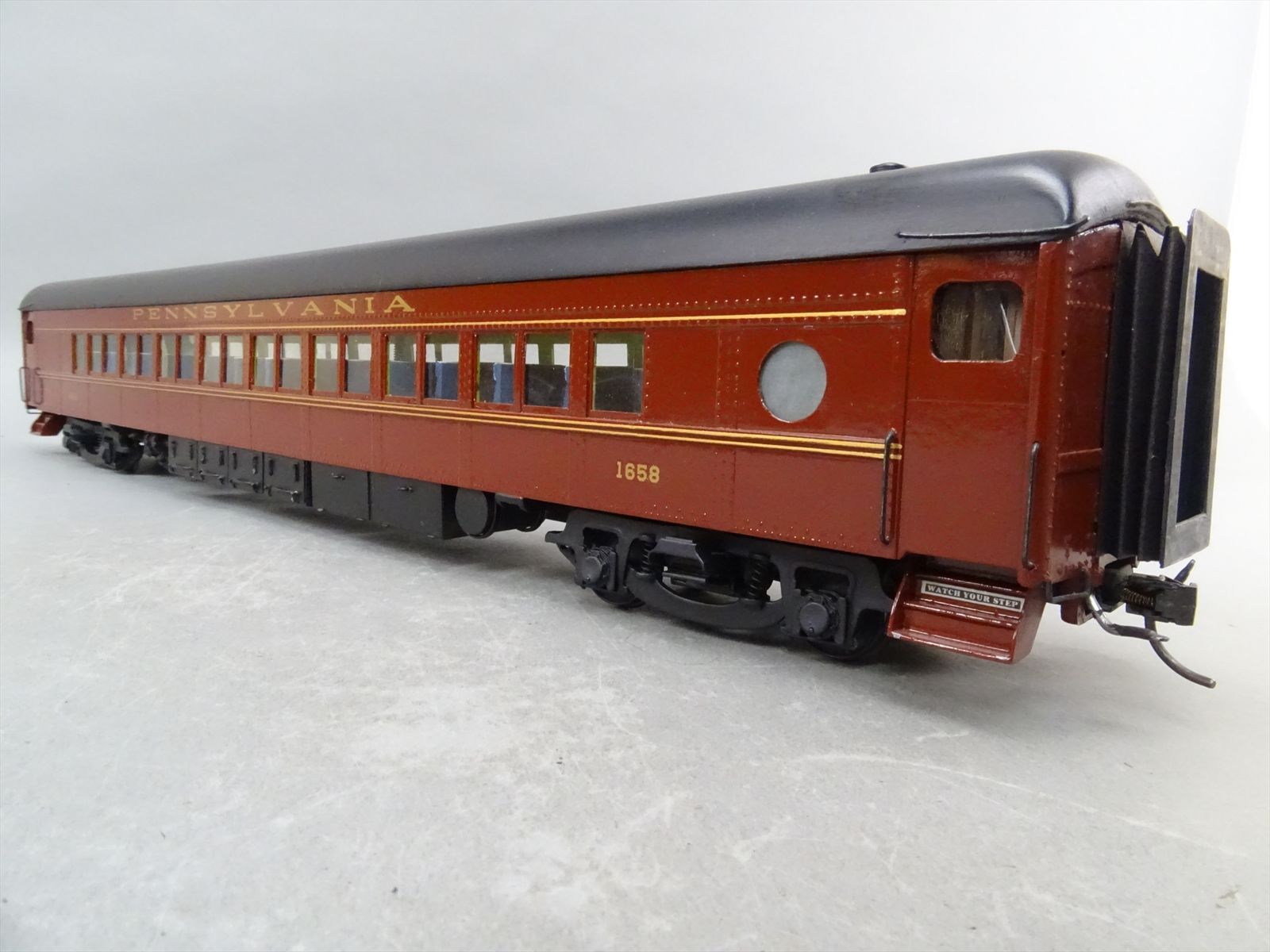 O Scale Model - Joe Fischer Custom Built PRR Pennsylvania Coach #1658 ...