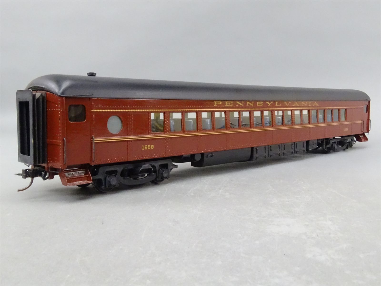 O Scale Model - Joe Fischer Custom Built PRR Pennsylvania Coach #1658 ...