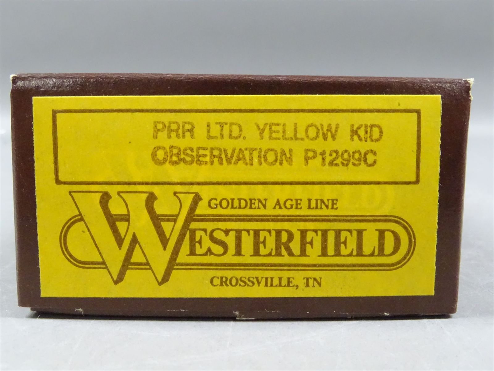 HO Scale Models - Westerfield PRR Pennsylvania Pullman Palace Train of ...