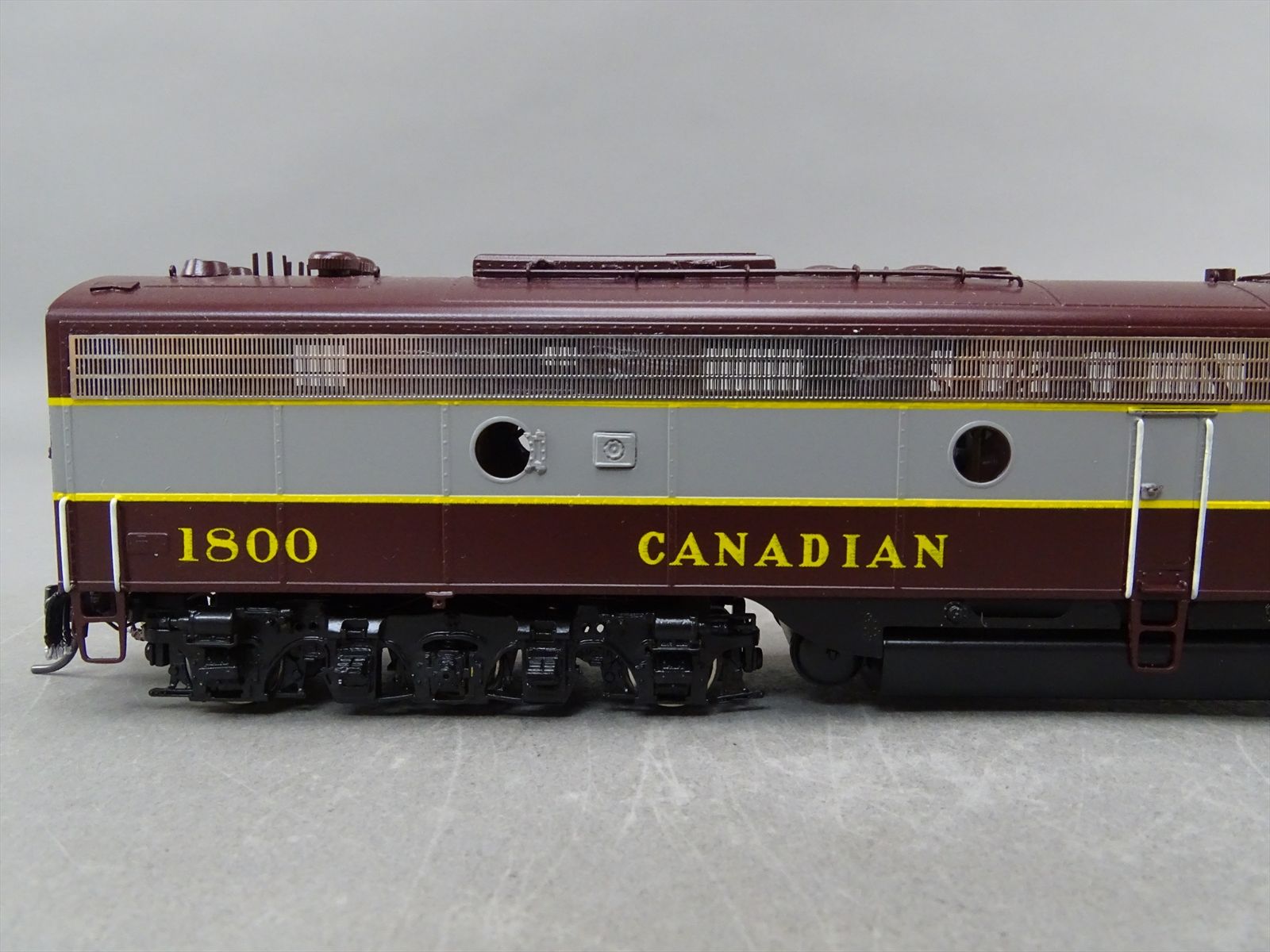 HO Brass Model - OMI 6010 CP CPR Canadian Pacific E8 E8A #1800 - Pro Paint - 1989 Run - Ajin - 1 ...