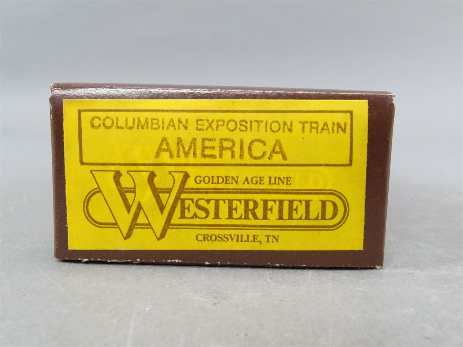 HO Scale Models - Westerfield Worlds Columbian Exposition Centenary ...