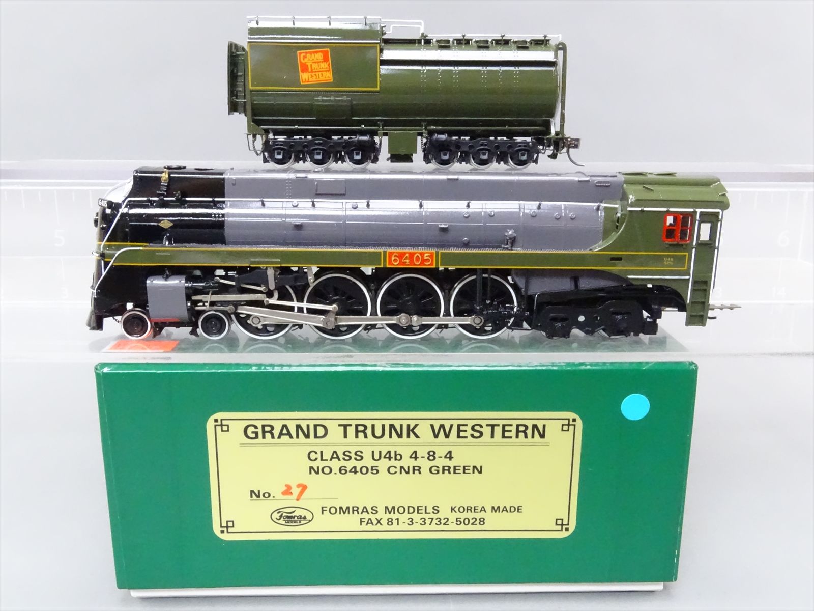 HO Brass Model - Fomras GTW Grand Trunk Western U4b 4-8-4 #6405 CN ...