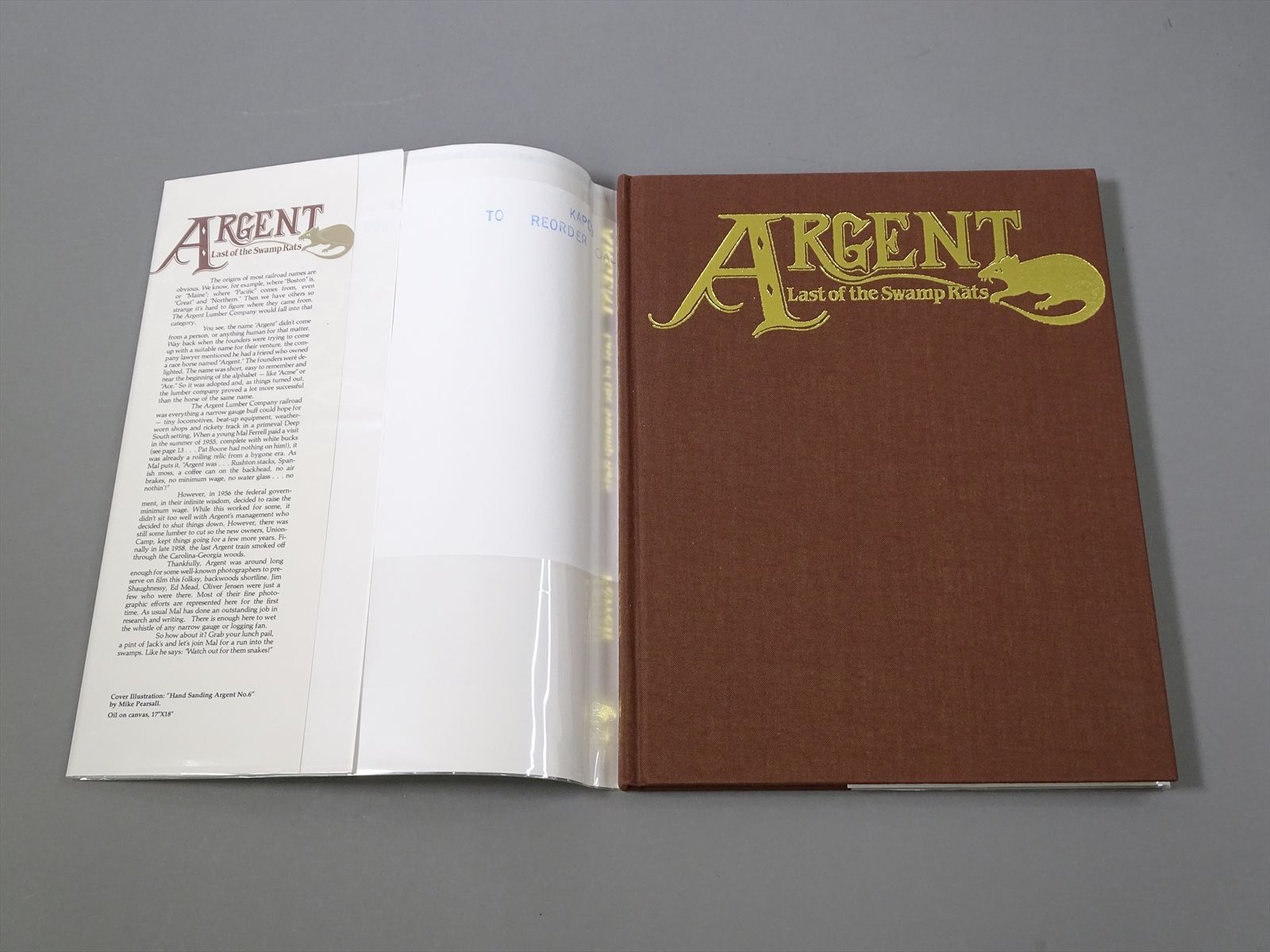 Railroad Book - Argent Last of the Swamp Rats - Mallory Hope Ferrell ...