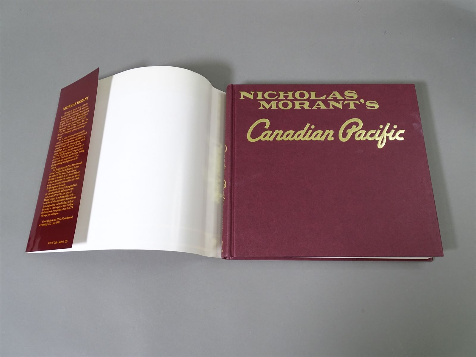 Railroad Book - Nicholas Morant's Canadian Pacific - J.F. Garden