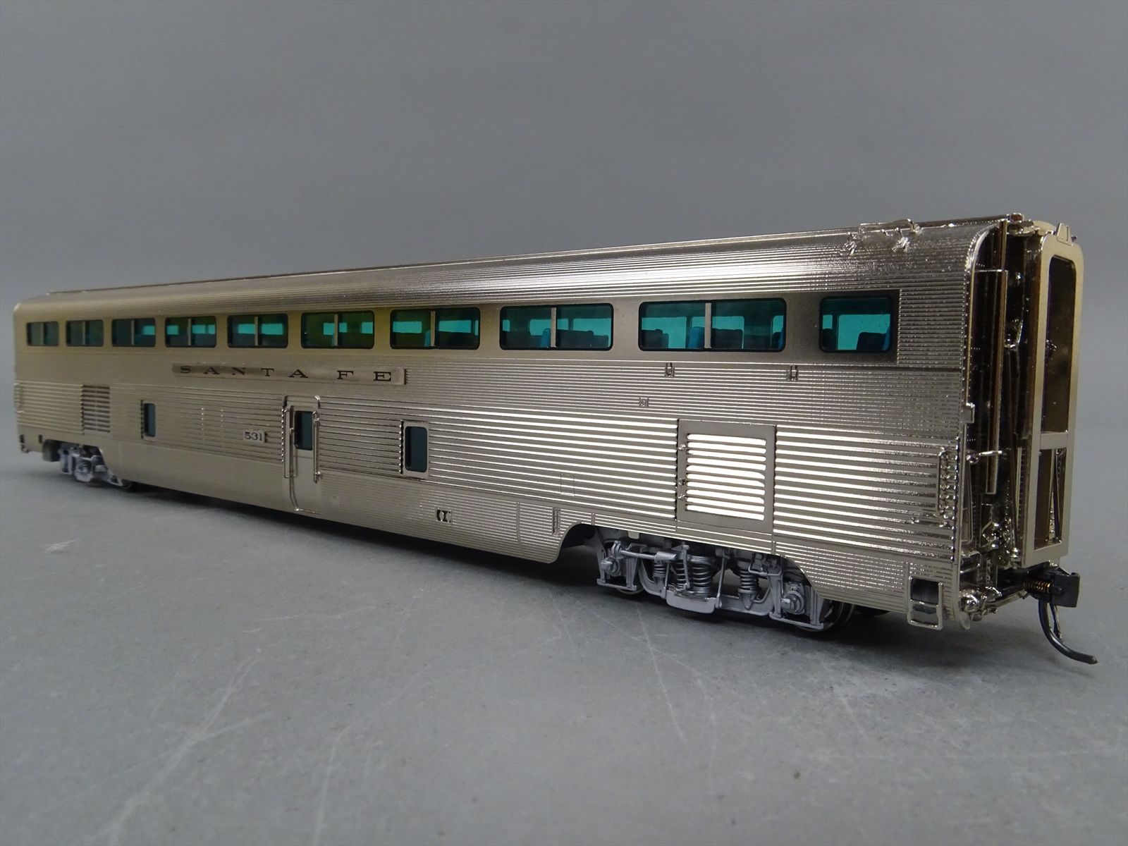 HO Brass Model - OMI 3494.1 AT&SF Santa Fe High Level Chair Car #537 ...